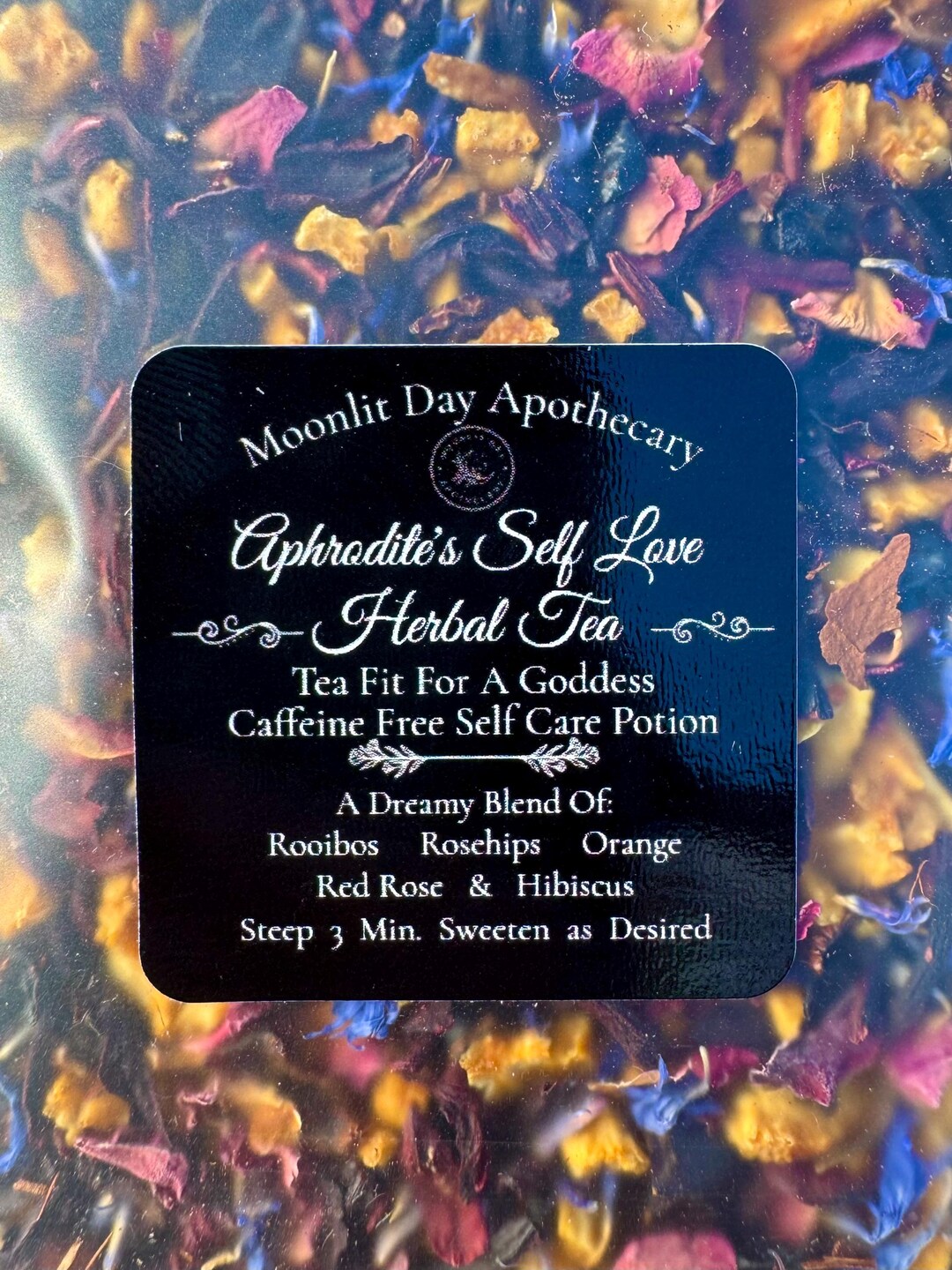 Aphrodites Self Love Herbal Tea Organic, Herbal Goddess Tea Witchcraft ...