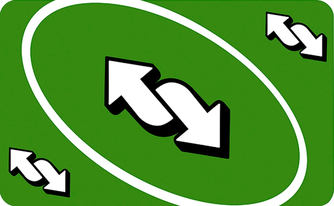 UNO Reverse Green Credit Card skin Credit Card cover | Etsy