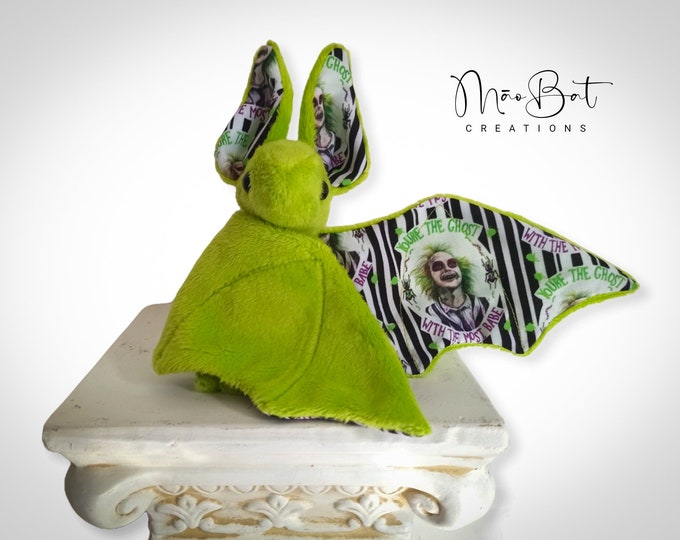 Bat Plush Cute Bat Stuffed Animal Beetlejuice Print - Etsy