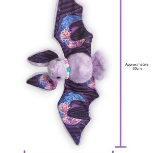 Bat Plush | Wednesday & Enid Print | Cute Bat | Stuffed Animal - Etsy UK