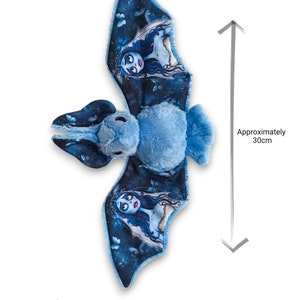 Bat Plush Corpse Bride Print Cute Bat Stuffed Animal - Etsy