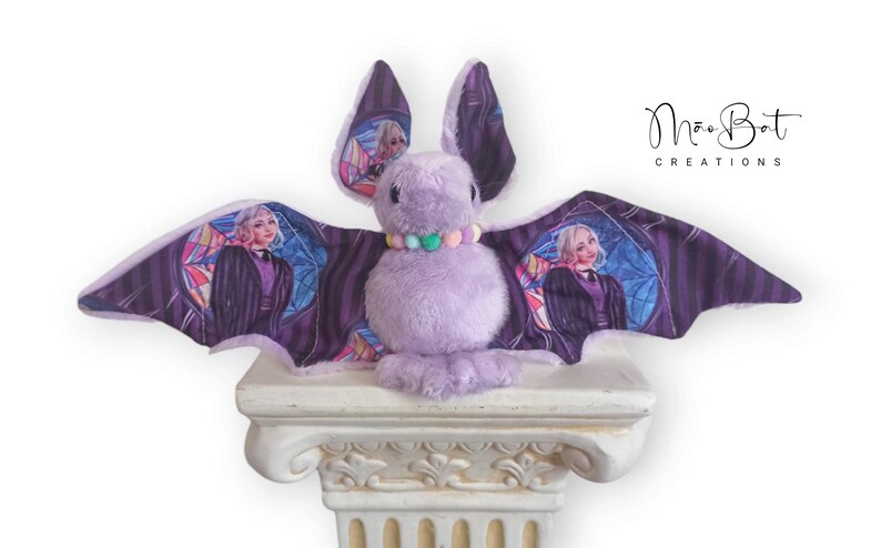 Bat Plush Wednesday & Enid Print Cute Bat Stuffed Animal - Etsy