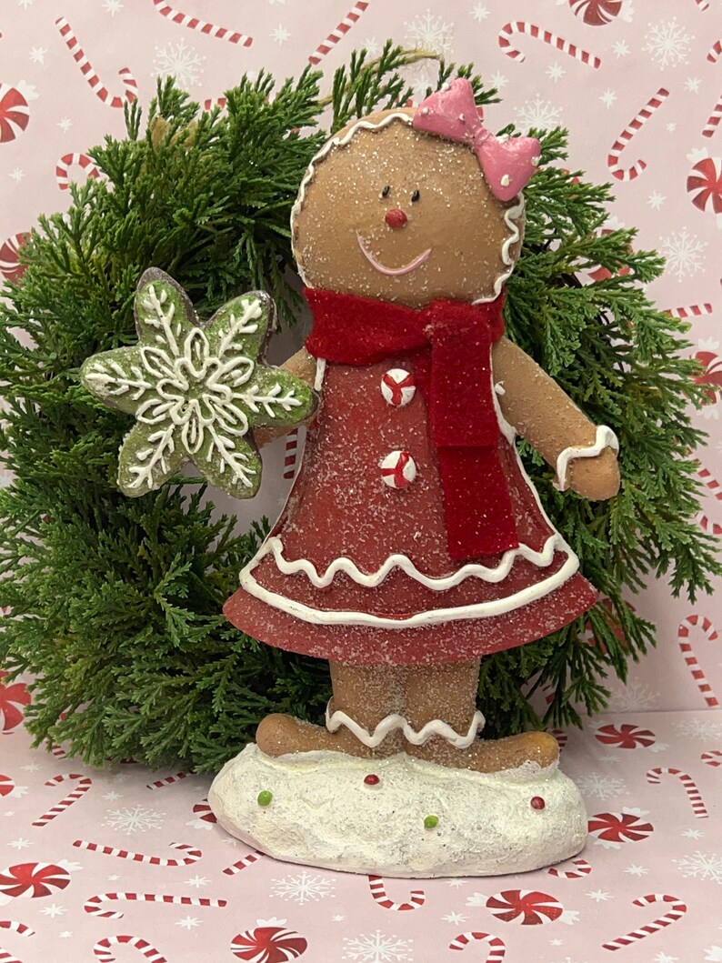 Gingerbread Centerpiece Gingerbread Decor Tiered Tray Decor - Etsy