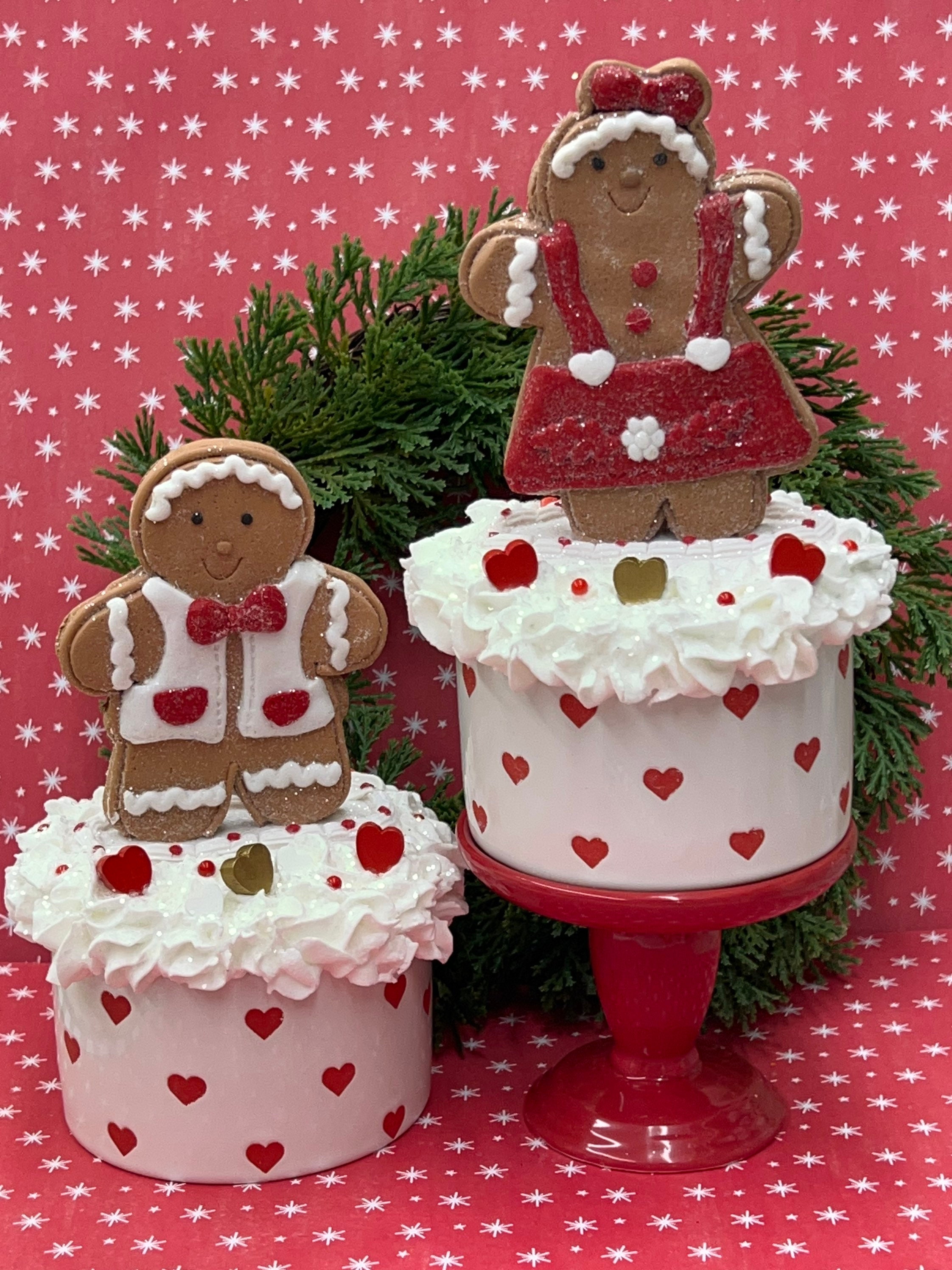 Clay Gingerbread Gingerbread Decor Christmas Decor Candy - Etsy
