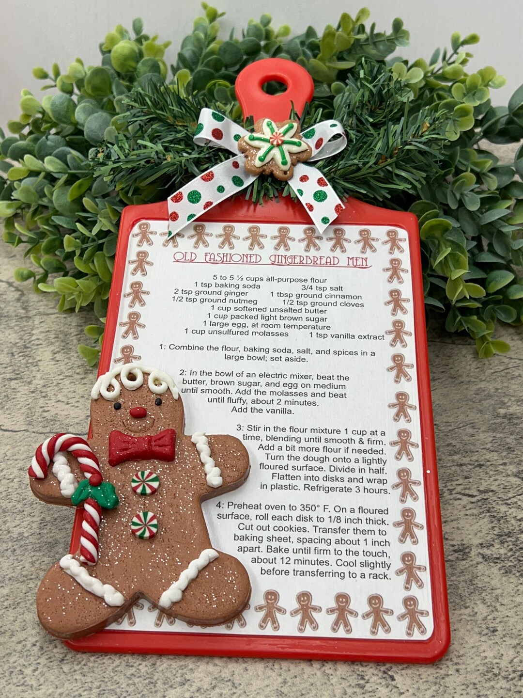 Gingerbread Cutting Board, Gingerbread Decor, Gingerbread Cookie Recipe ...