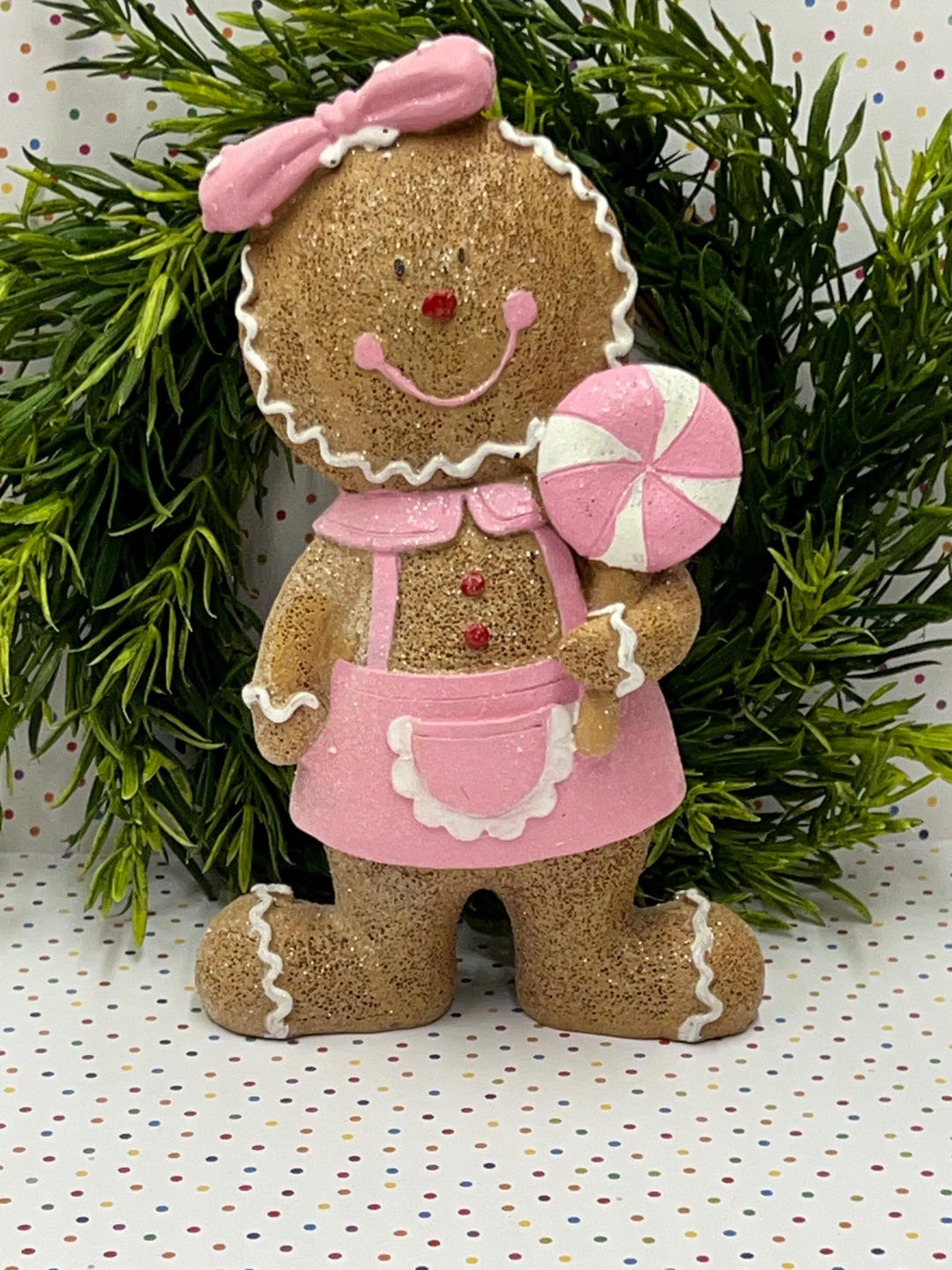 Gingerbread Decor, Resin Gingerbread, Rae Dunn Displays, Tiered Tray ...