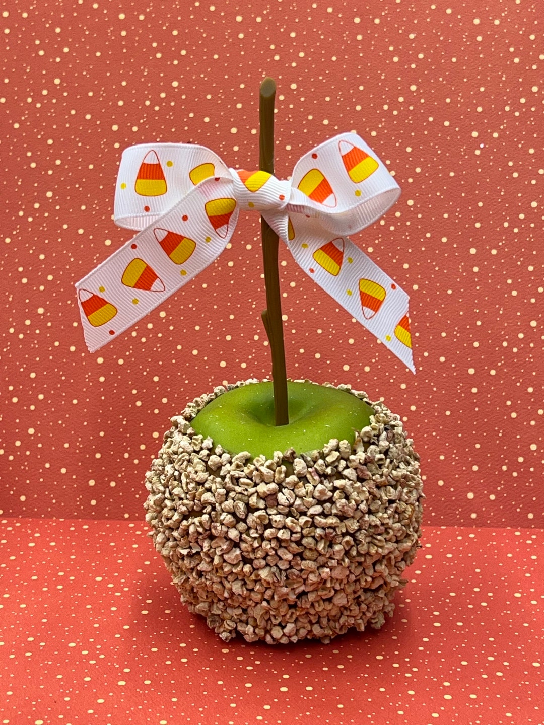 Fake Caramel Apple, Faux Apple, Fake Apple, Tiered Tray Decor, Fall ...