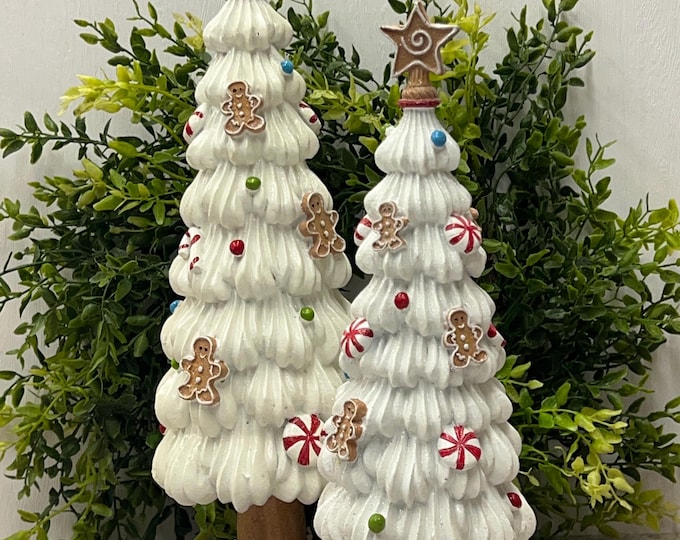 Resin Trees, Christmas Trees, Gingerbread Trees, White Trees ...