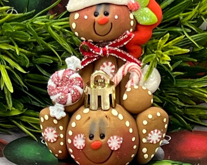 Clay Figures, Gingerbread Decor, Clay Gingerbread, Rae Dunn Displays ...