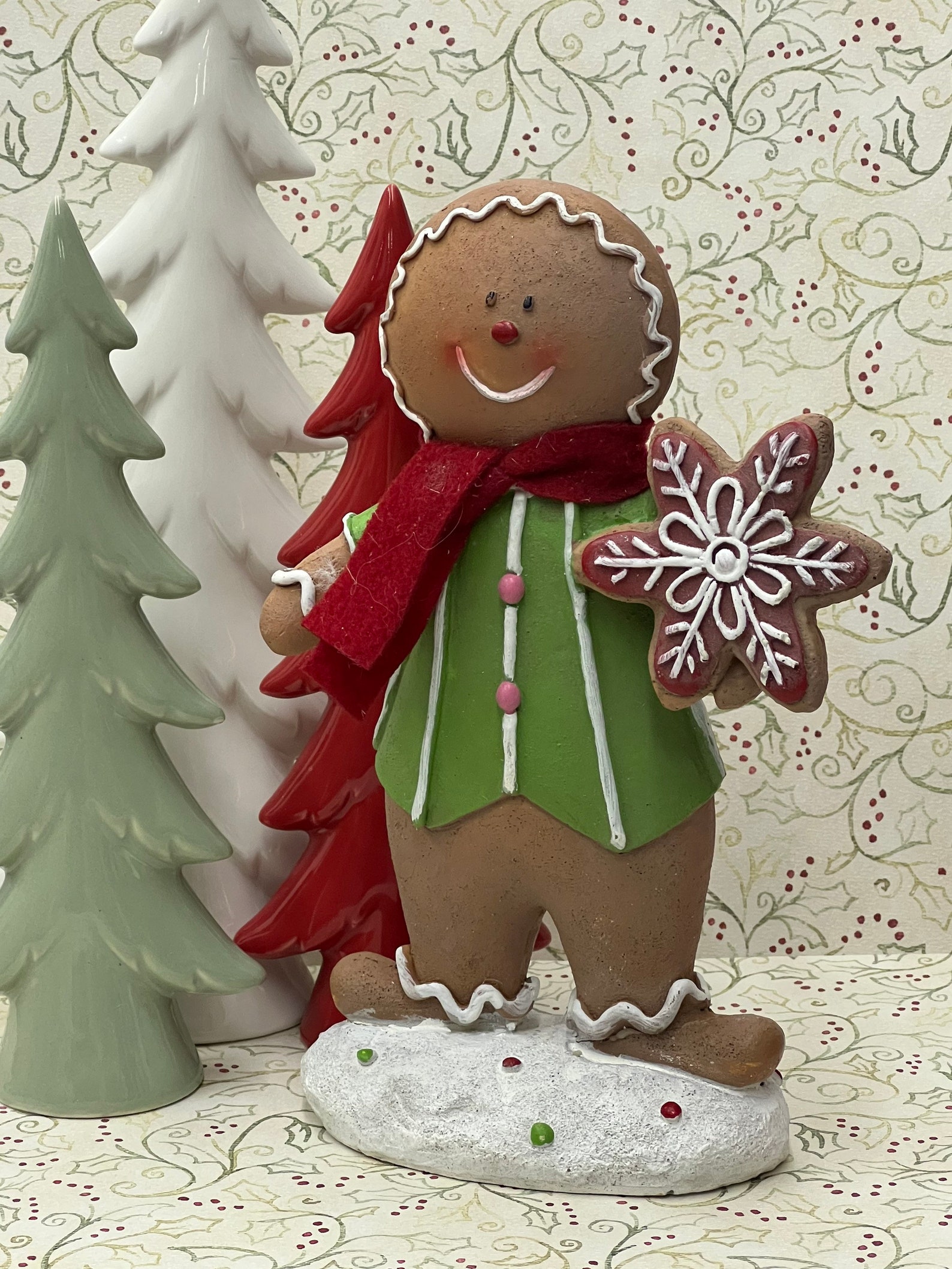 Gingerbread Centerpiece Gingerbread Decor Tiered Tray Decor - Etsy