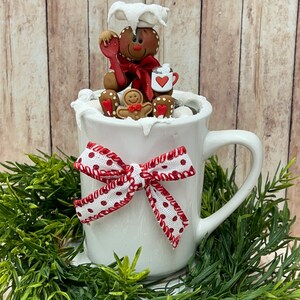 Gingerbread Decor, Gingerbread Centerpiece, Tiered Tray Decor, Cocoa ...