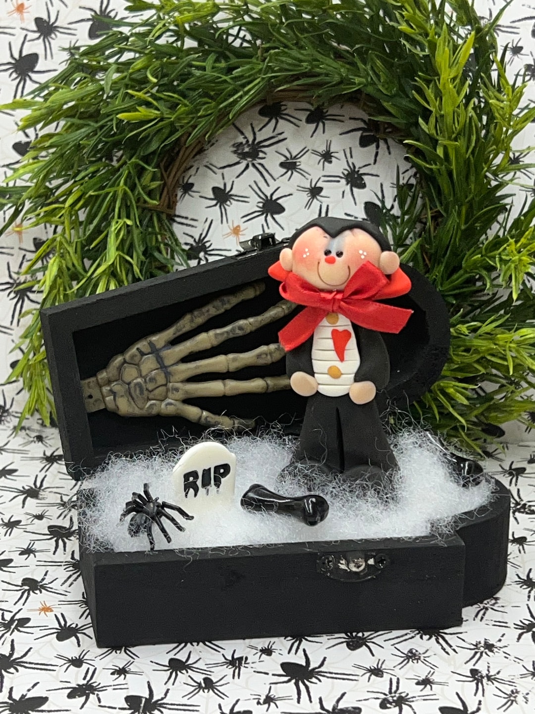 Casket Decor, Halloween Decor, Rae Dunn Displays, Dracula Decor ...