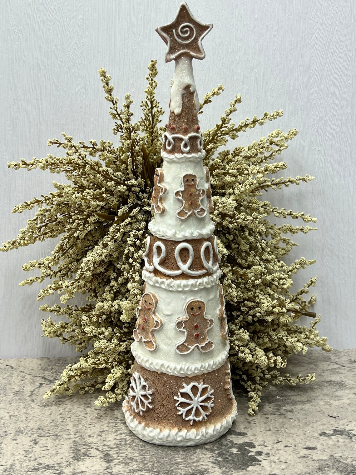 Gingerbread Christmas Trees Gingerbread Decor Christmas - Etsy