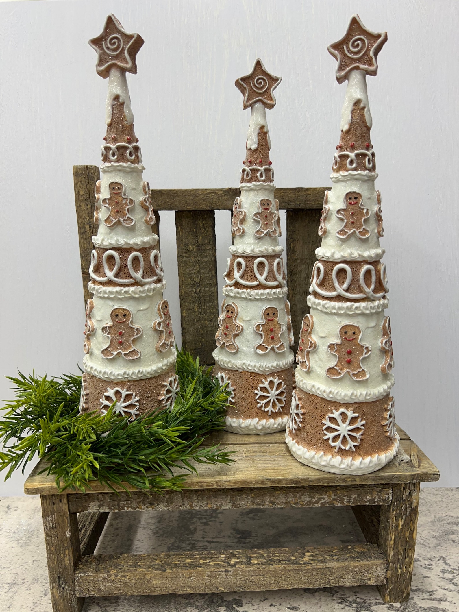 Gingerbread Christmas Trees Gingerbread Decor Christmas - Etsy