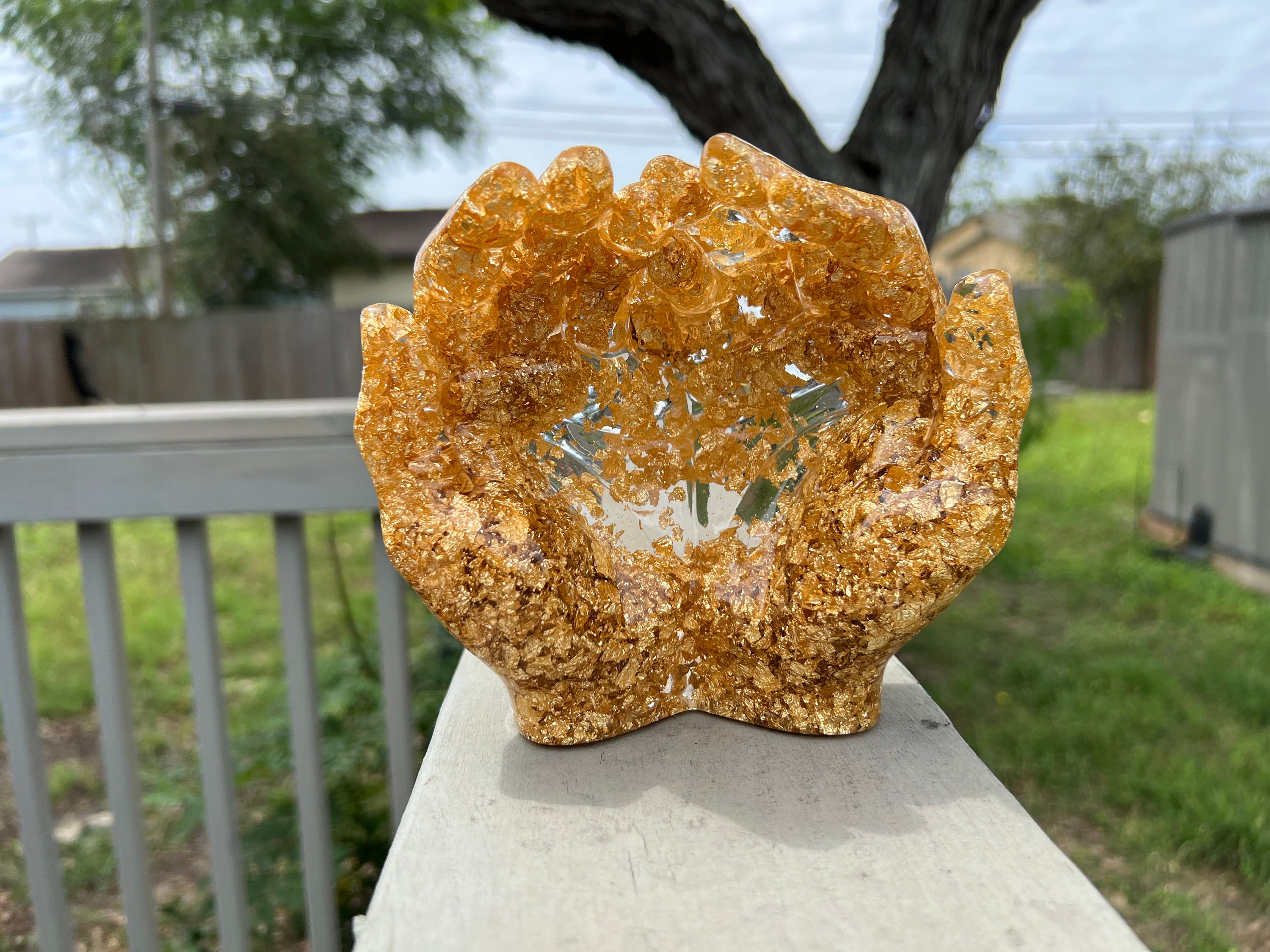 Golden Epoxy Hands - Etsy