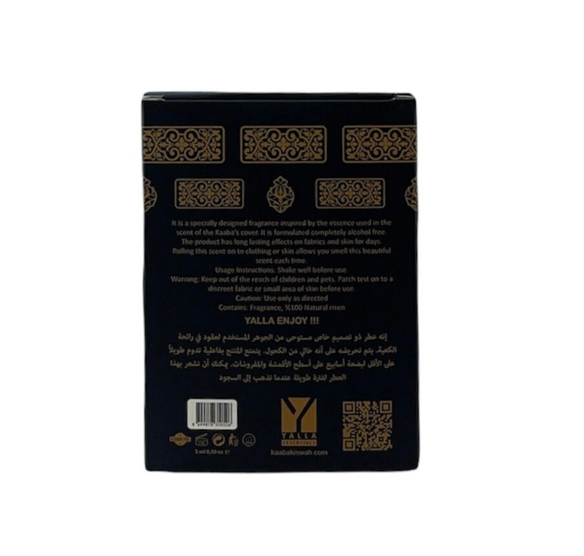 Roll-on Oil Kaaba Kiswah Oud/musk Alcohol-free (3ml) - Etsy UK