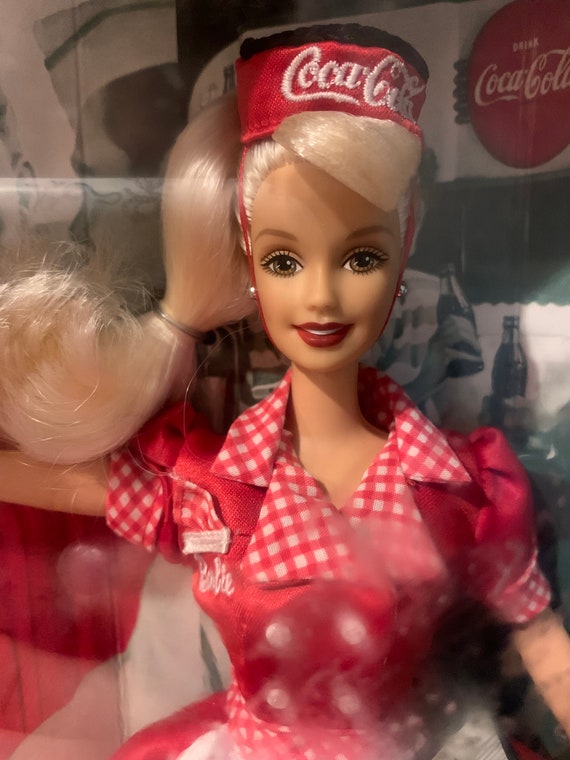 Dolls Vintage rare 1999 coca cola Barbie collector edition by Mattel ...