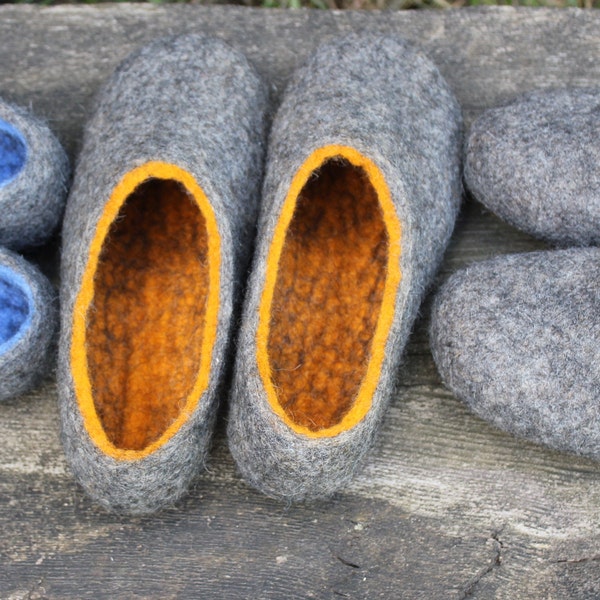 Wool Slippers - Etsy