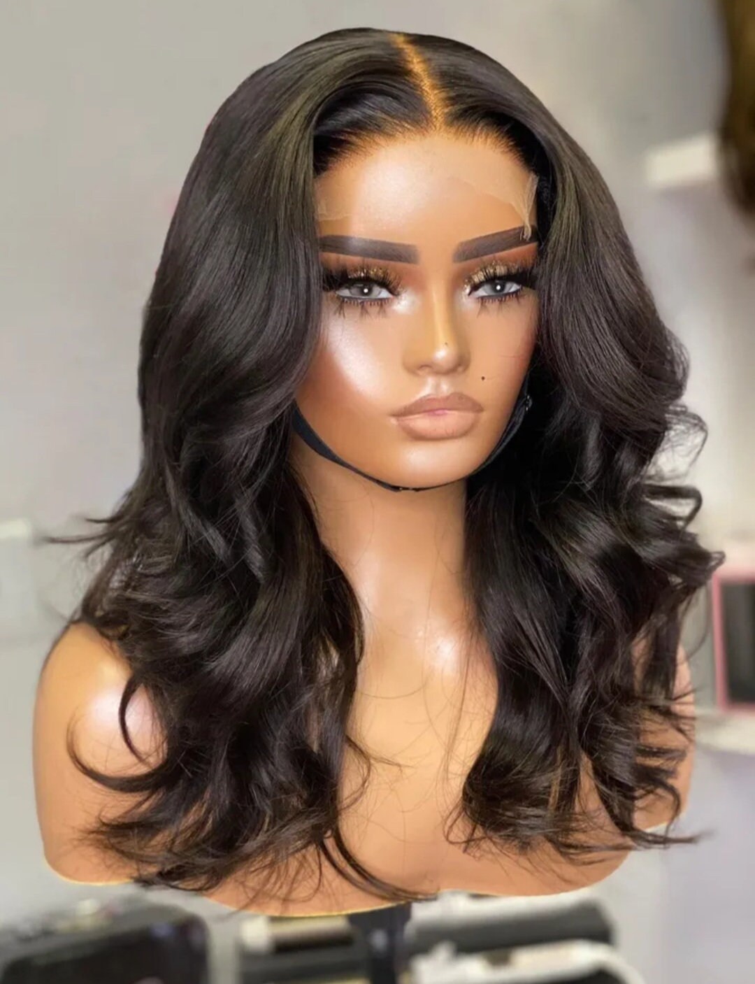 13x4 Glueless Frontal 100% Human Hair Bodywave Glueless Transparent ...
