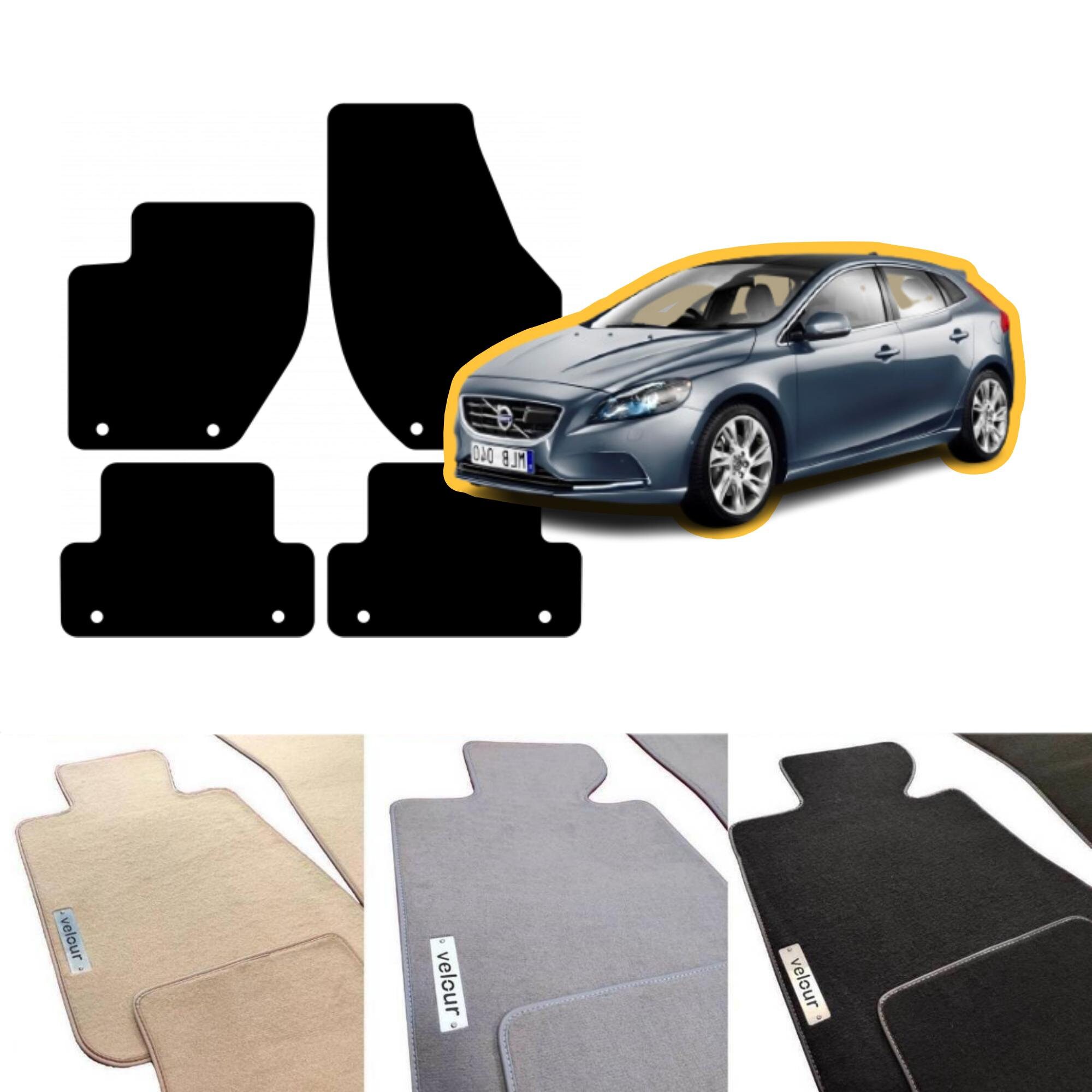 Volvo car mats v40 store
