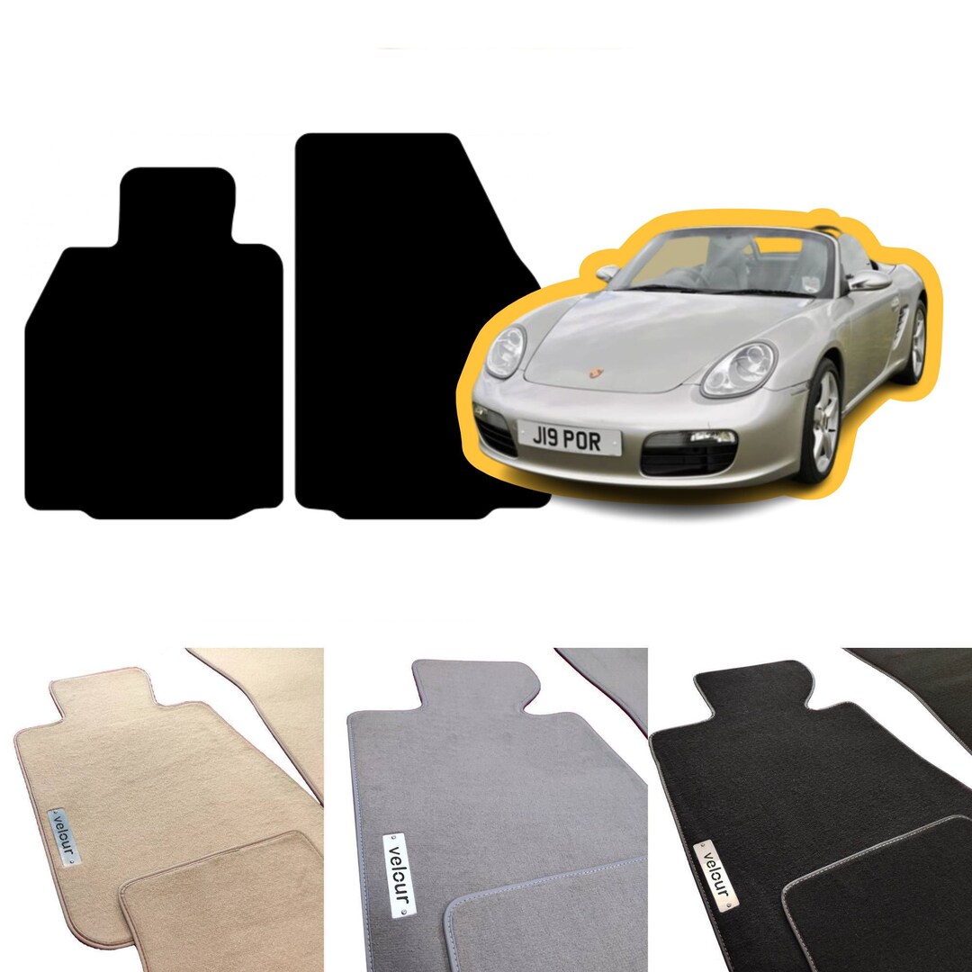 Porsche Boxster 987 2005-2012 Velour Custom Made Floor Mats - Etsy