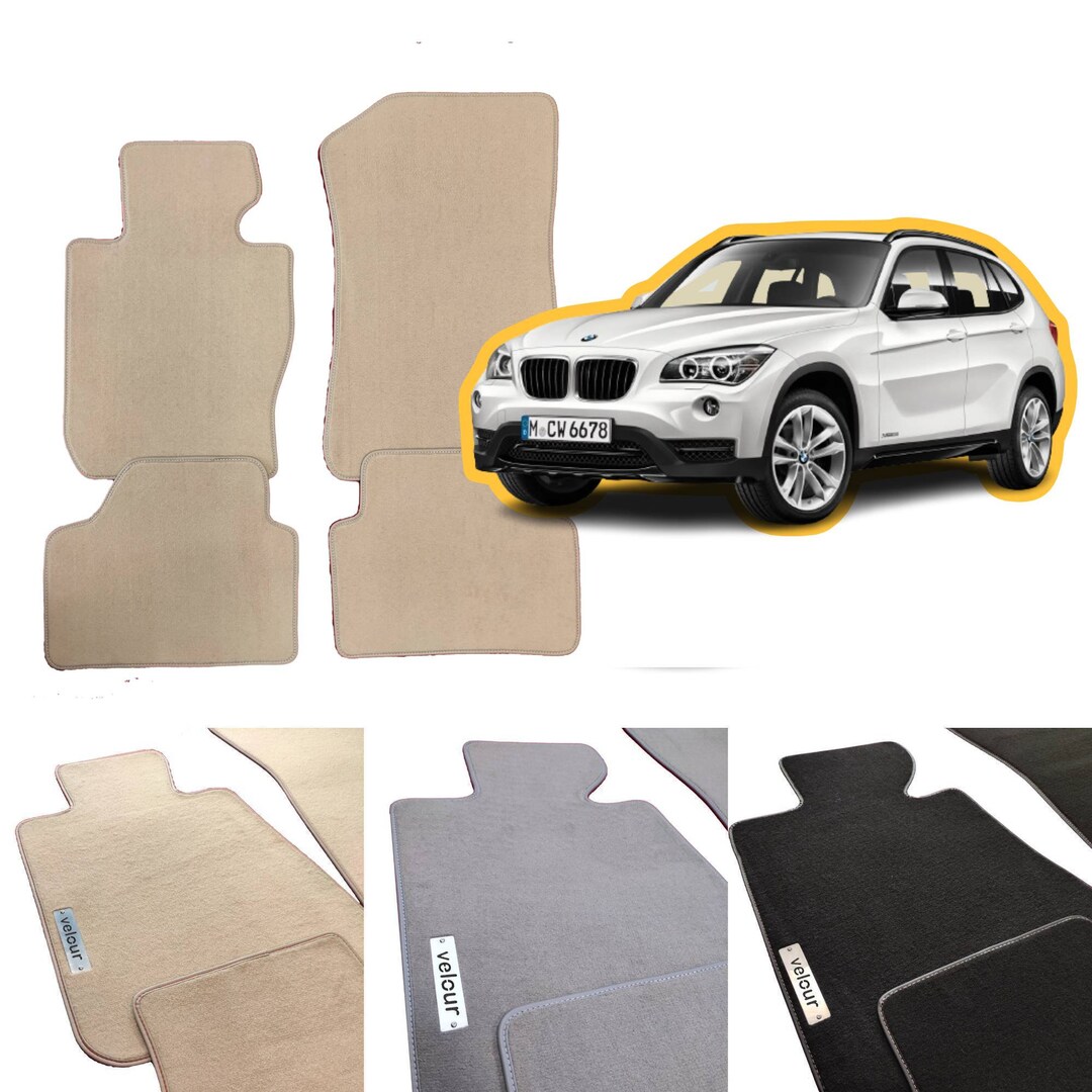 Bmw X1 E84 2009-2015 Velour Custom Made Floor Mats - Etsy