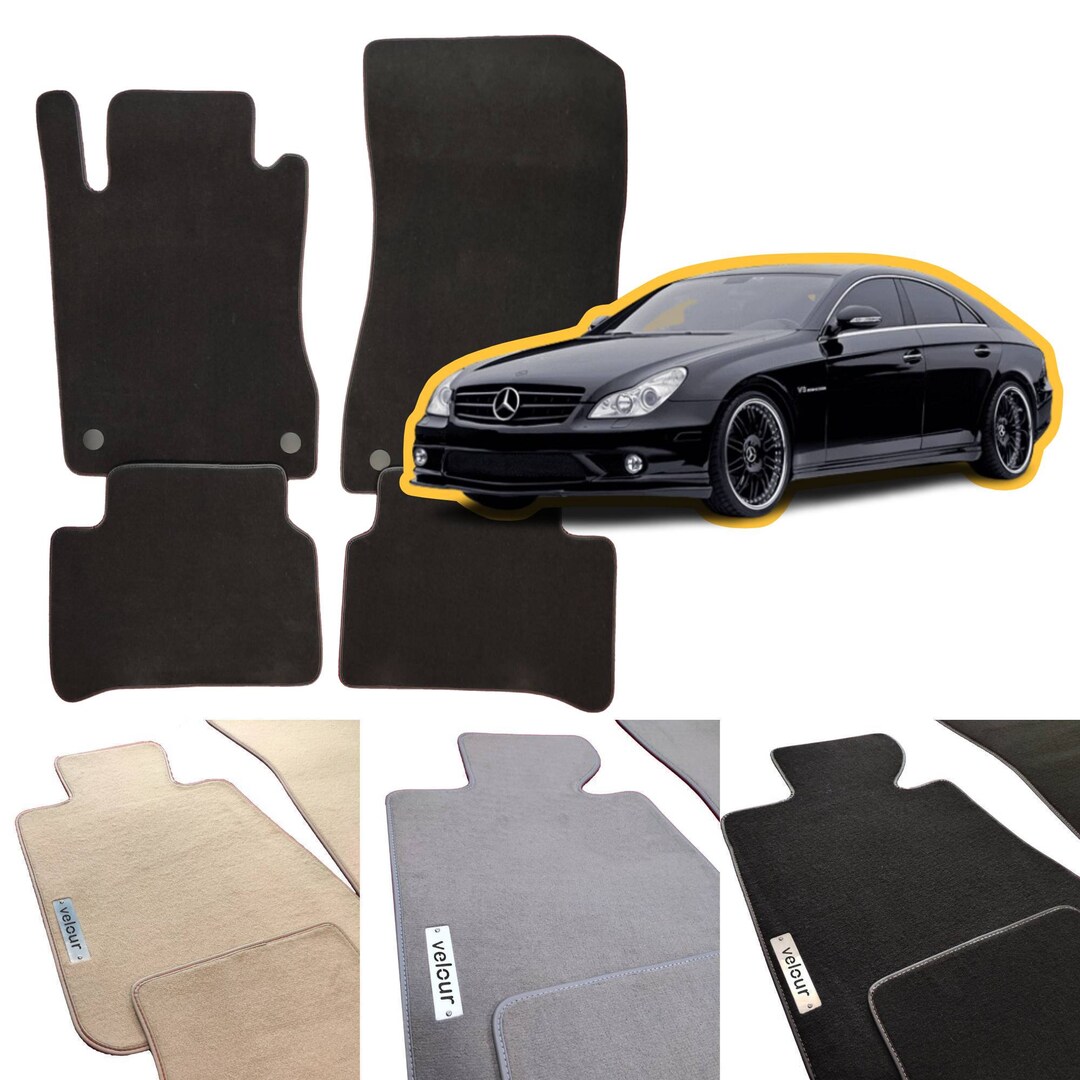 Mercedes CLS W219 2004-2010 Velour Custom Made Floor Mats - Etsy