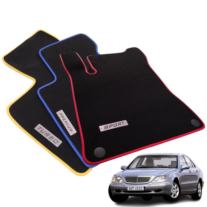 Mercedes S Class W220 1999-2006 Velour Custom Made Floor Mats - Etsy