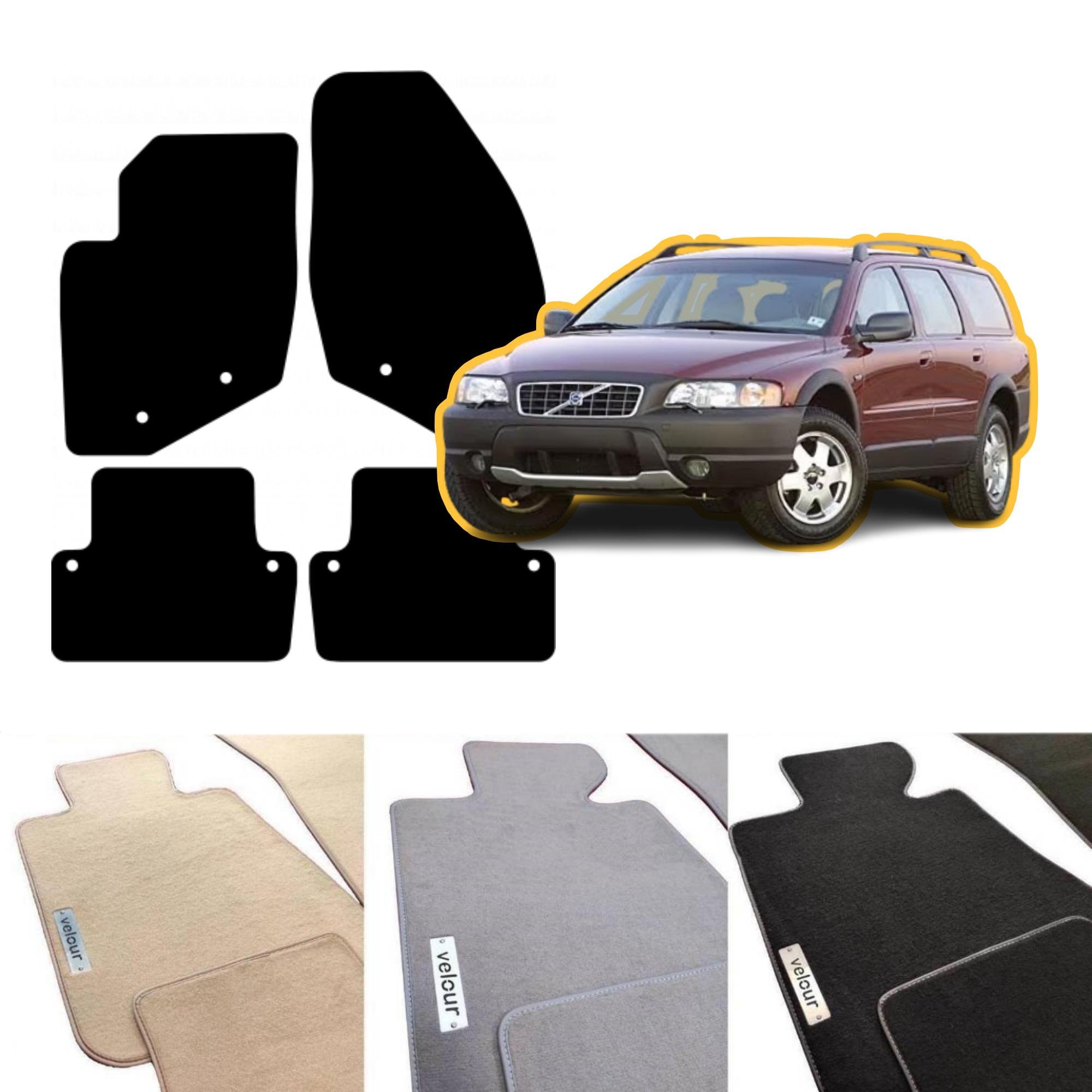 Volvo xc70 floor mats store