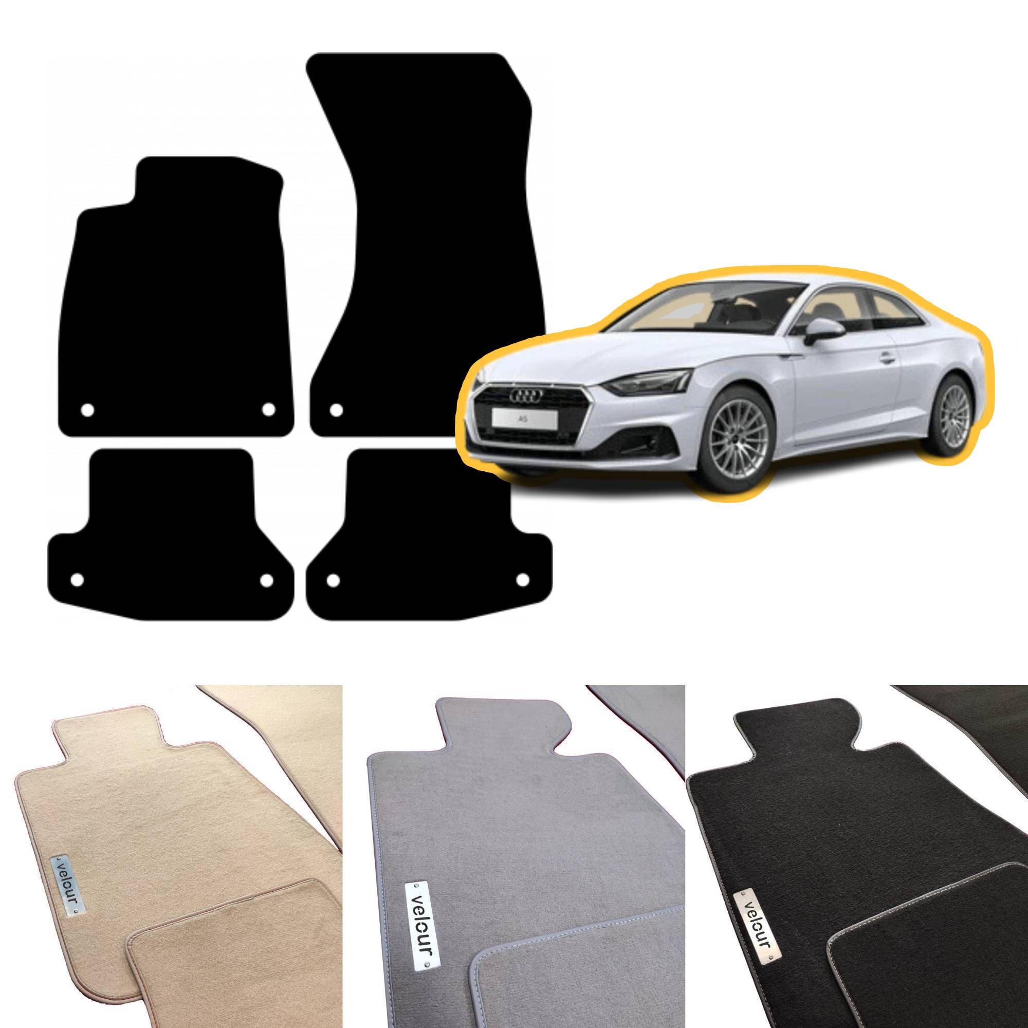 Audi a5 car mats with logo store