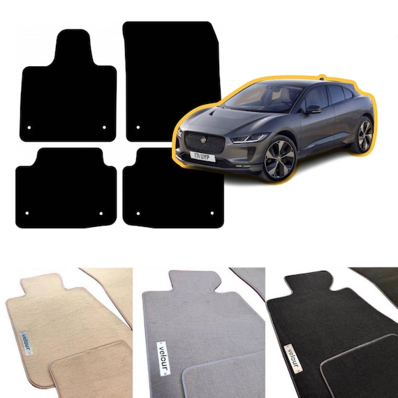 Jaguar I Pace 2018 2024 Velour Custom Made Floor Mats Etsy