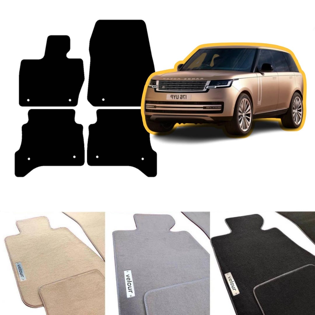 Range Rover L460 2022-2025 Velour Custom Made Floor Mats - Etsy