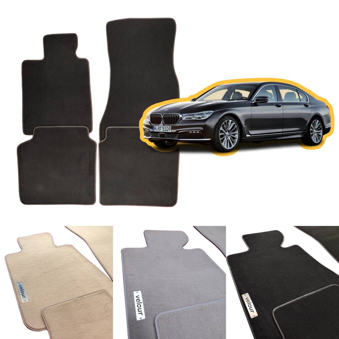 Bmw 7 Series G11/G12 750i/750li 2016-2022 Velour Custom Made Floor Mats ...
