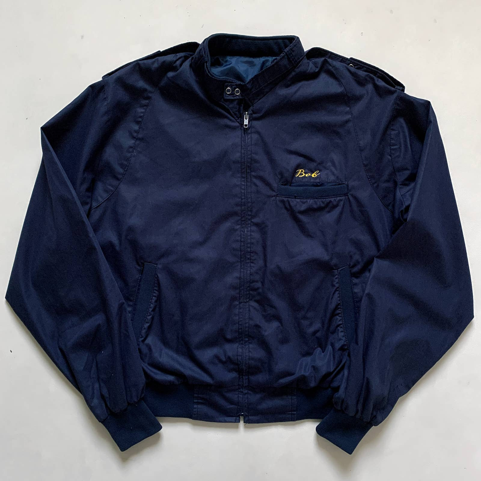 1970s Canvas Bomber Work Jacket - Etsy