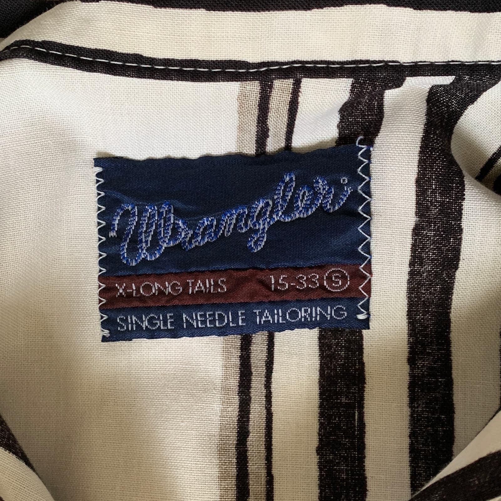 1990s Wrangler Brushpopper Western Shirt - Etsy