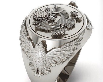 American Flag Ring | Etsy