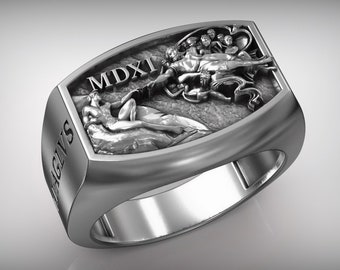 Adam Hand of God Ring - Etsy