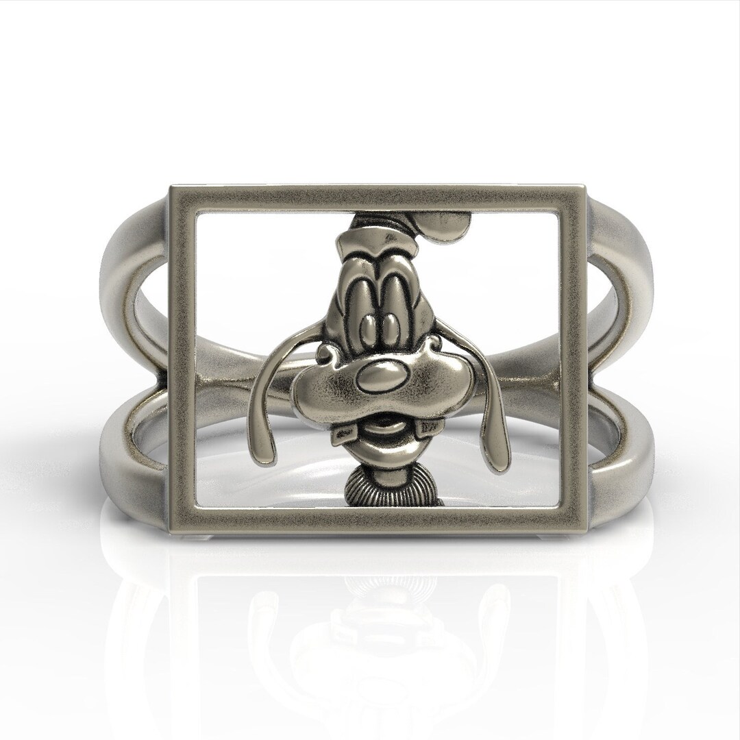 Goofy Sterling Silver 925 Ring Jewellery Girls Women - Etsy
