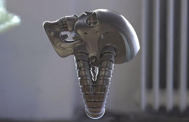 Terminator 2 Arnold Schwarzenegger Robot Ring Sterling Silver | Etsy