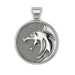 Witcher Amulet Wolf Pendant Retro Sterling Silver Gothic Jewellery - Etsy