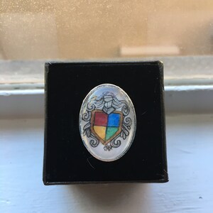 Hogwarts House Rings Wizard Crest Ring Harry Potter - Etsy