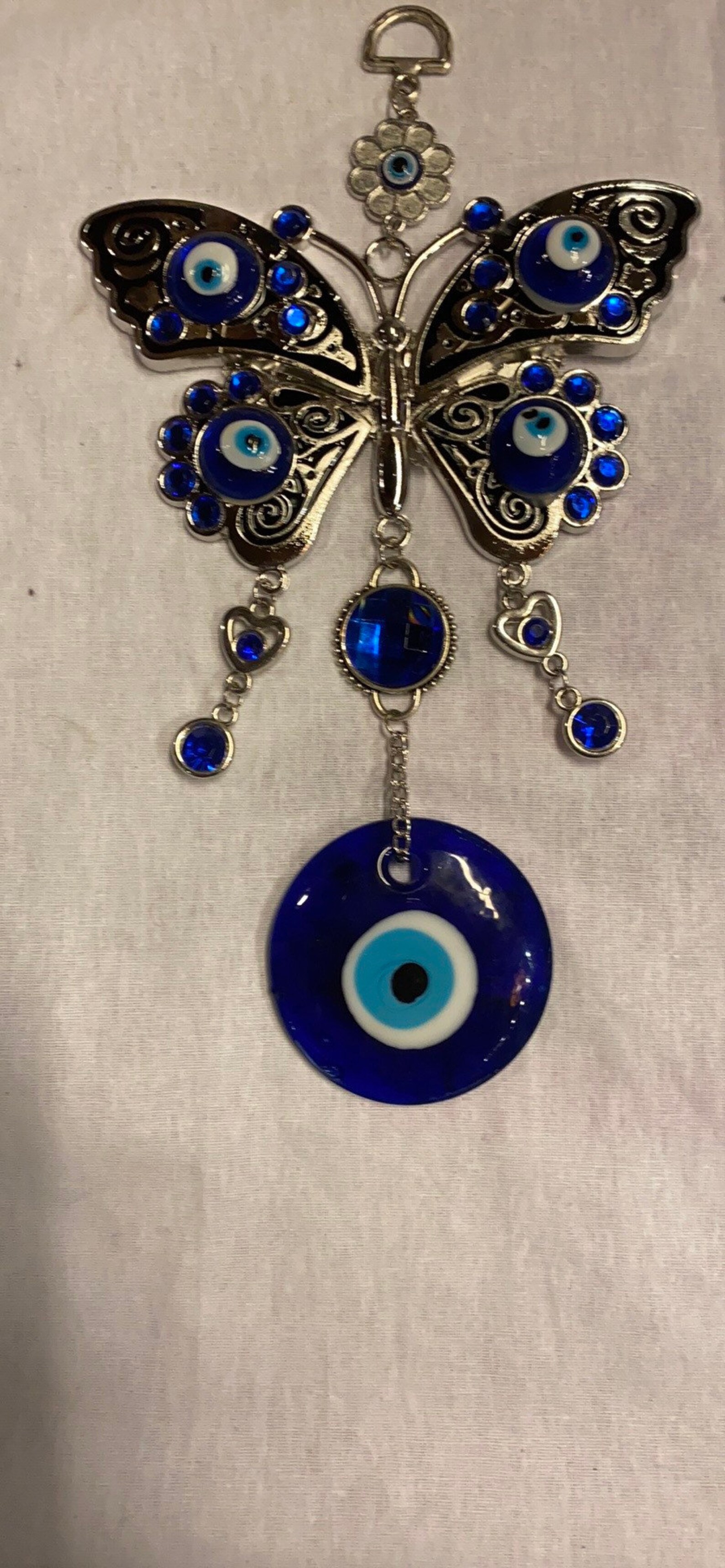 Evil Eye Butterfly Wall Hanging Butterfly Decor Positive | Etsy