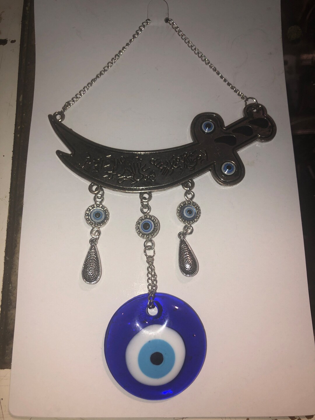 Evil Eye Persian Good Luck Sword for Positive Energy - Etsy