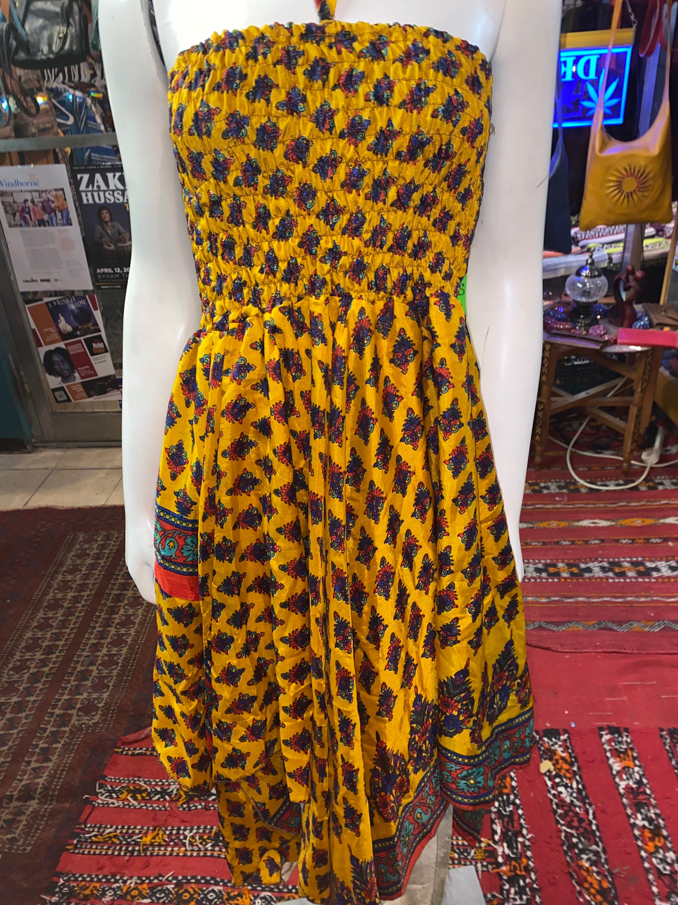 Patchwork Dress Handkerchief Dress Hippie Dress Summer | Etsy