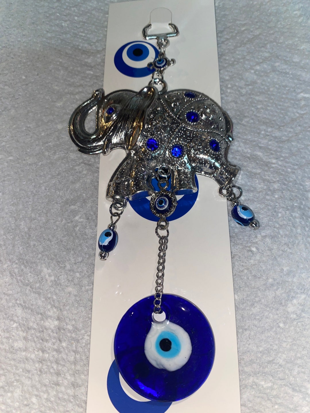 Evil Eye Elephant Wall Hanging, Elephant Home Decor - Etsy