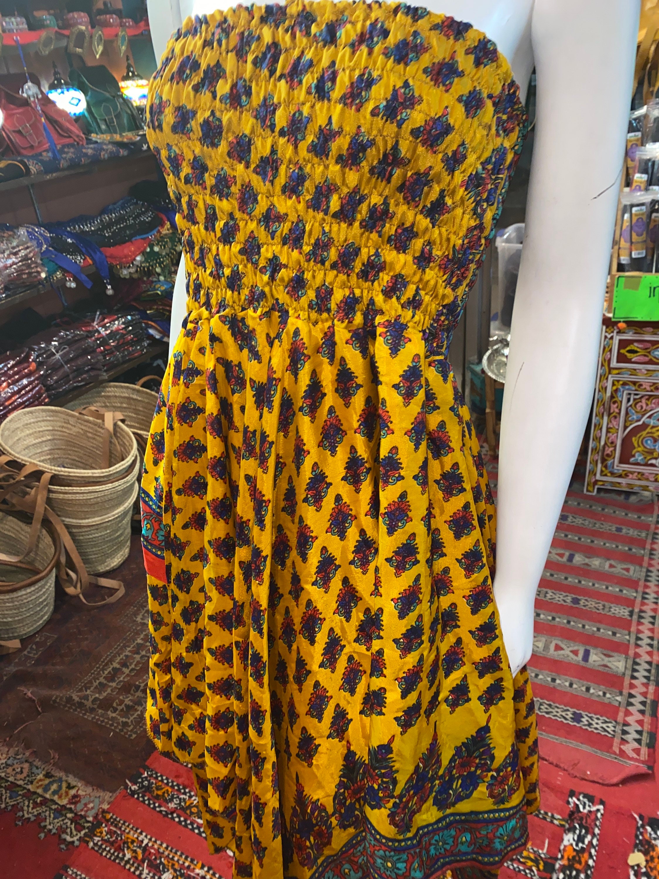 Patchwork Dress Handkerchief Dress Hippie Dress Summer | Etsy