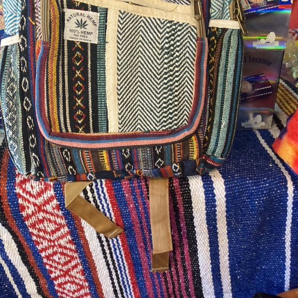 Hemp Backpack - Etsy
