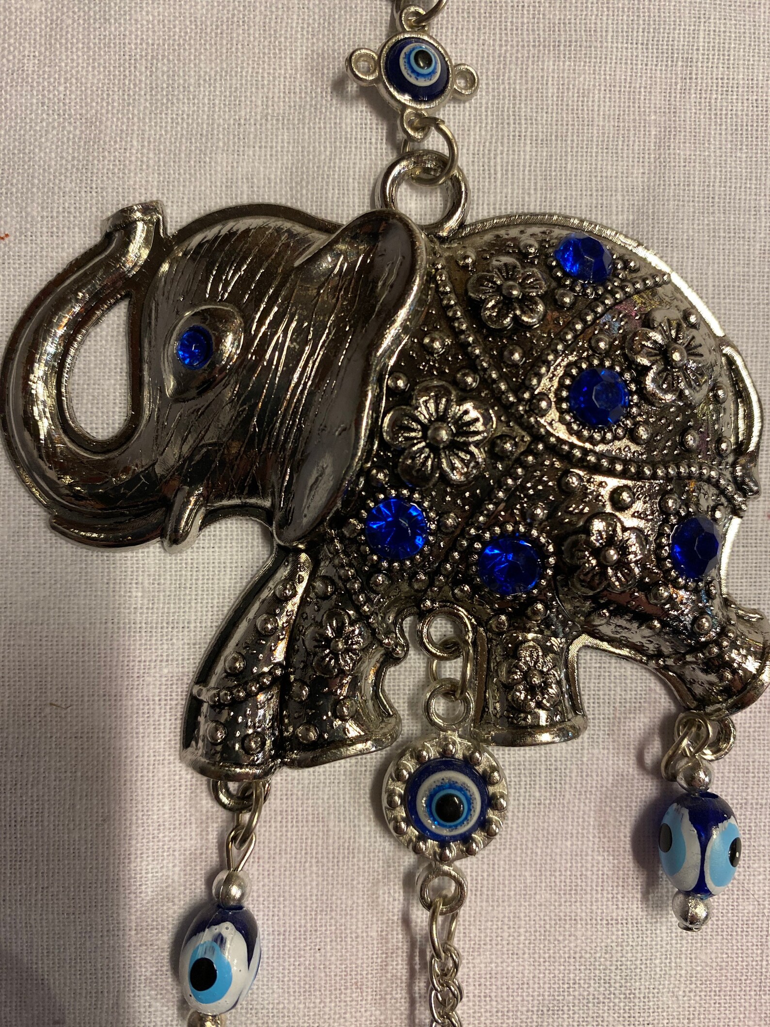 Evil Eye Elephant Wall Hanging, Elephant Home Decor - Etsy