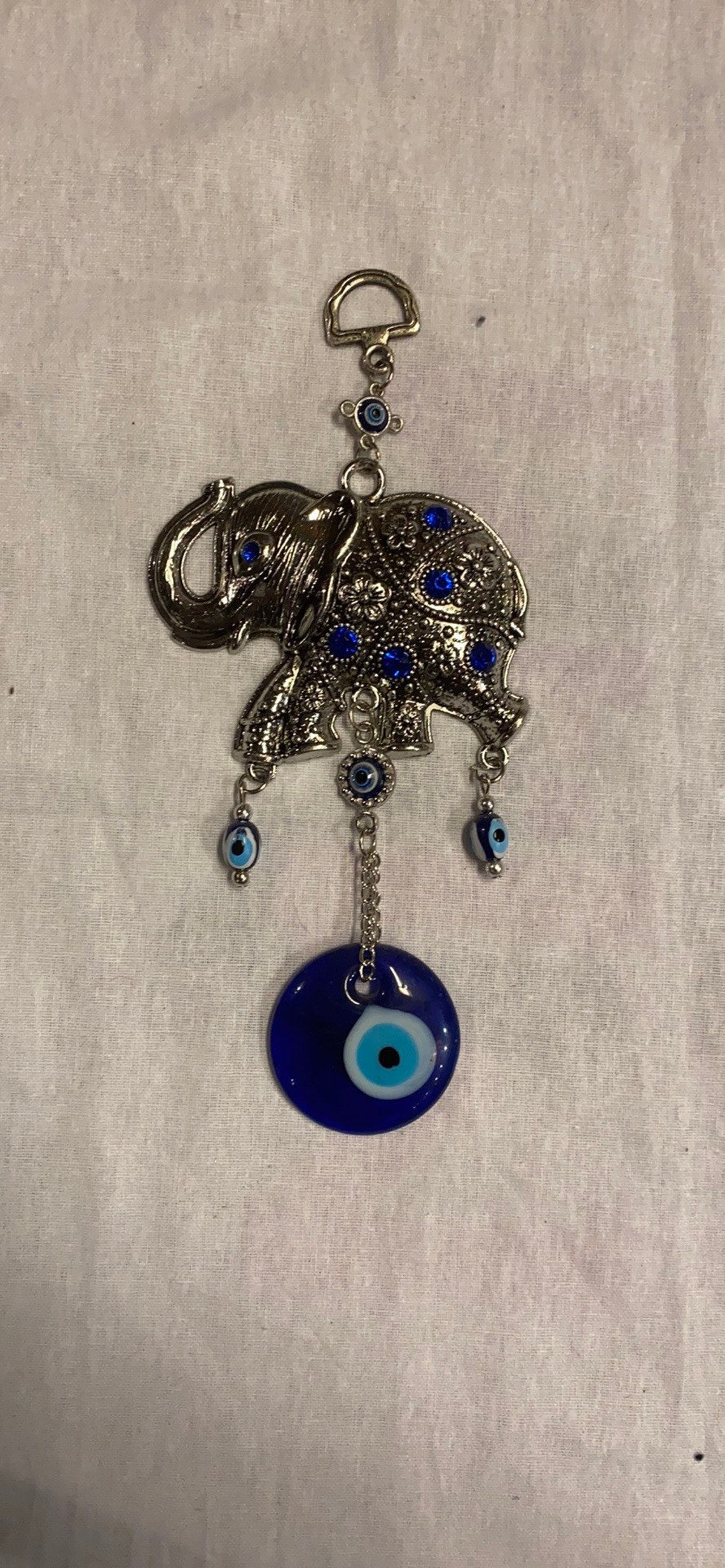 Evil Eye Elephant Wall Hanging, Elephant Home Decor - Etsy