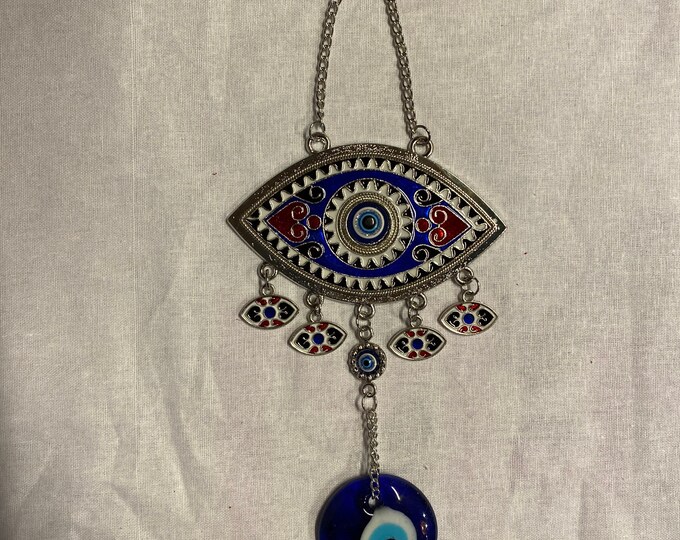 All Seeing Eye, Art Deco, Mystical, Evil Eye, Handcrafted Mini Plaque / Sign - Etsy